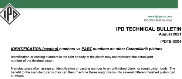 IPD Parts for Detroit Diesel Series 60 | IPD
