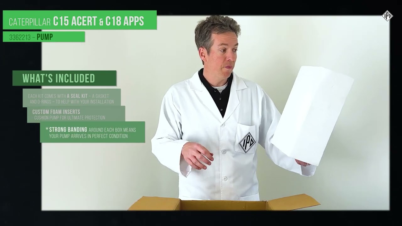 IPD C15 Acert Water Pumps and Repair Kits | IPD